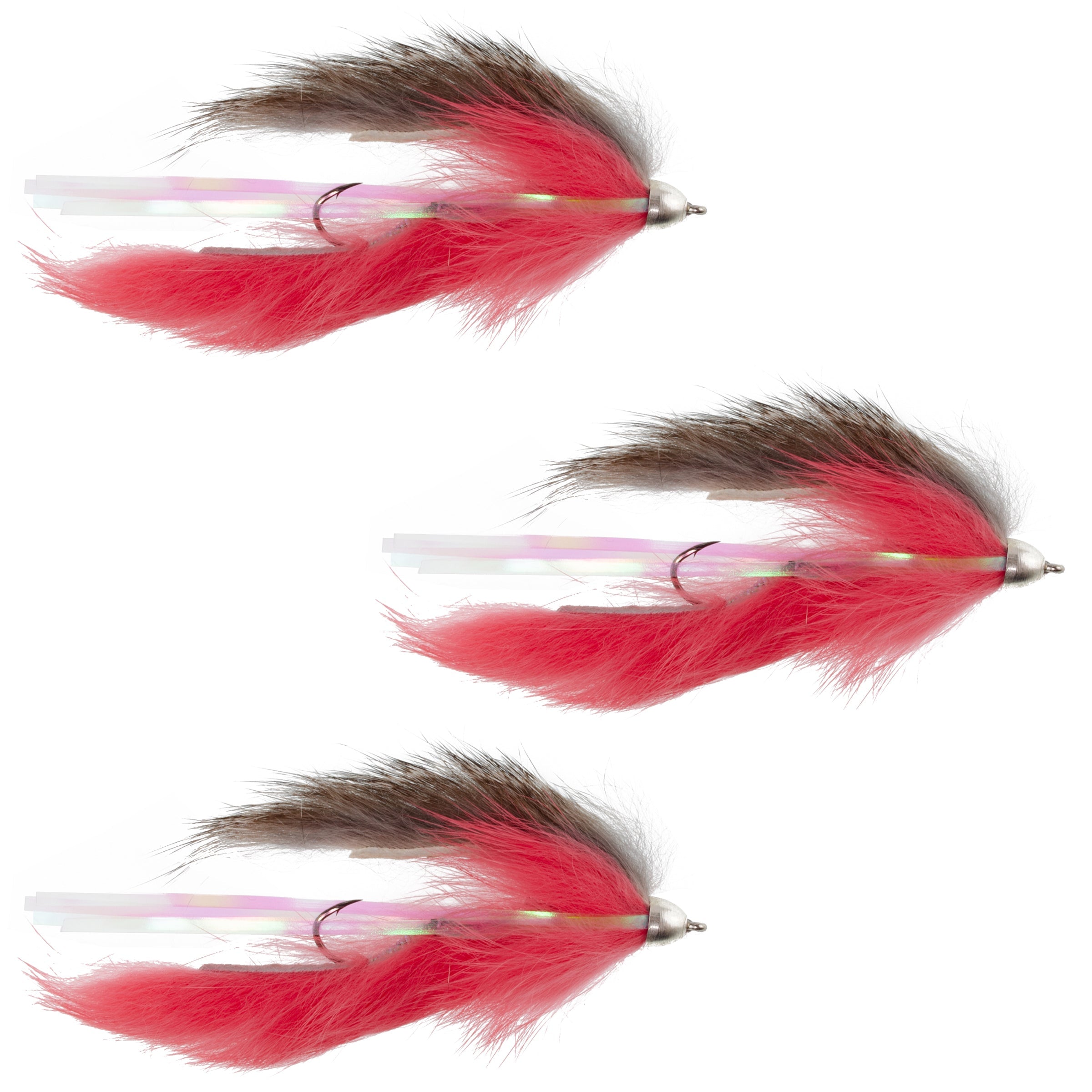 Dolly Llama Stinger Streamer Flies - 3 Natural and Salmon Steelhead Tr – Wasatch Tenkara Rods