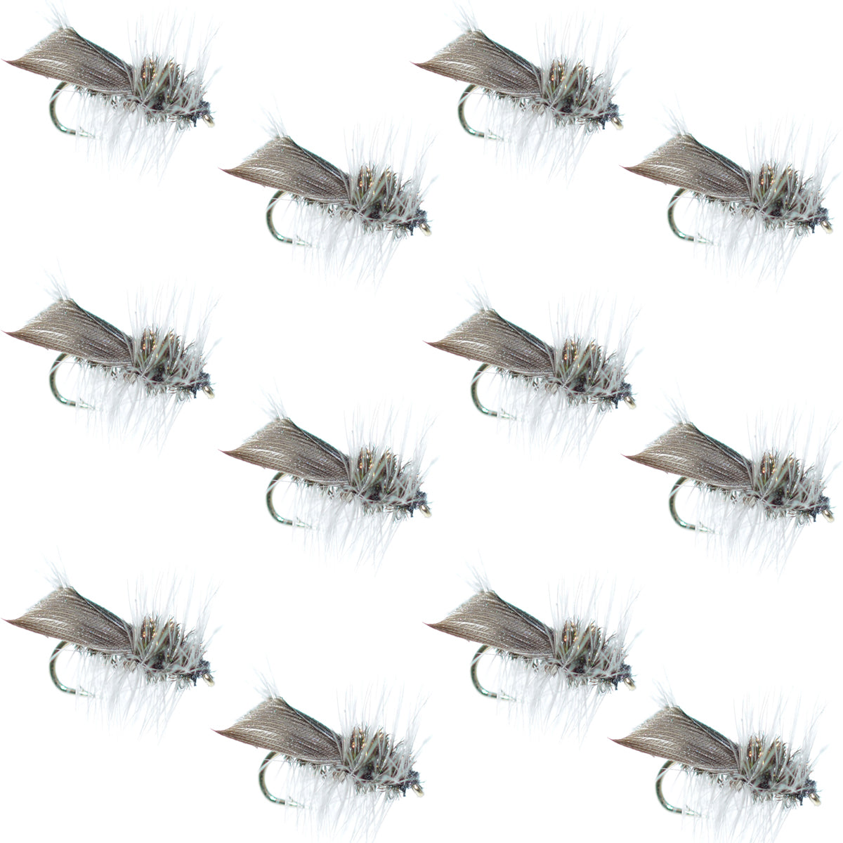 Hemingway Caddis Dry Fly - 1 Dozen Flies Hook Size 12 – Wasatch Tenkara ...
