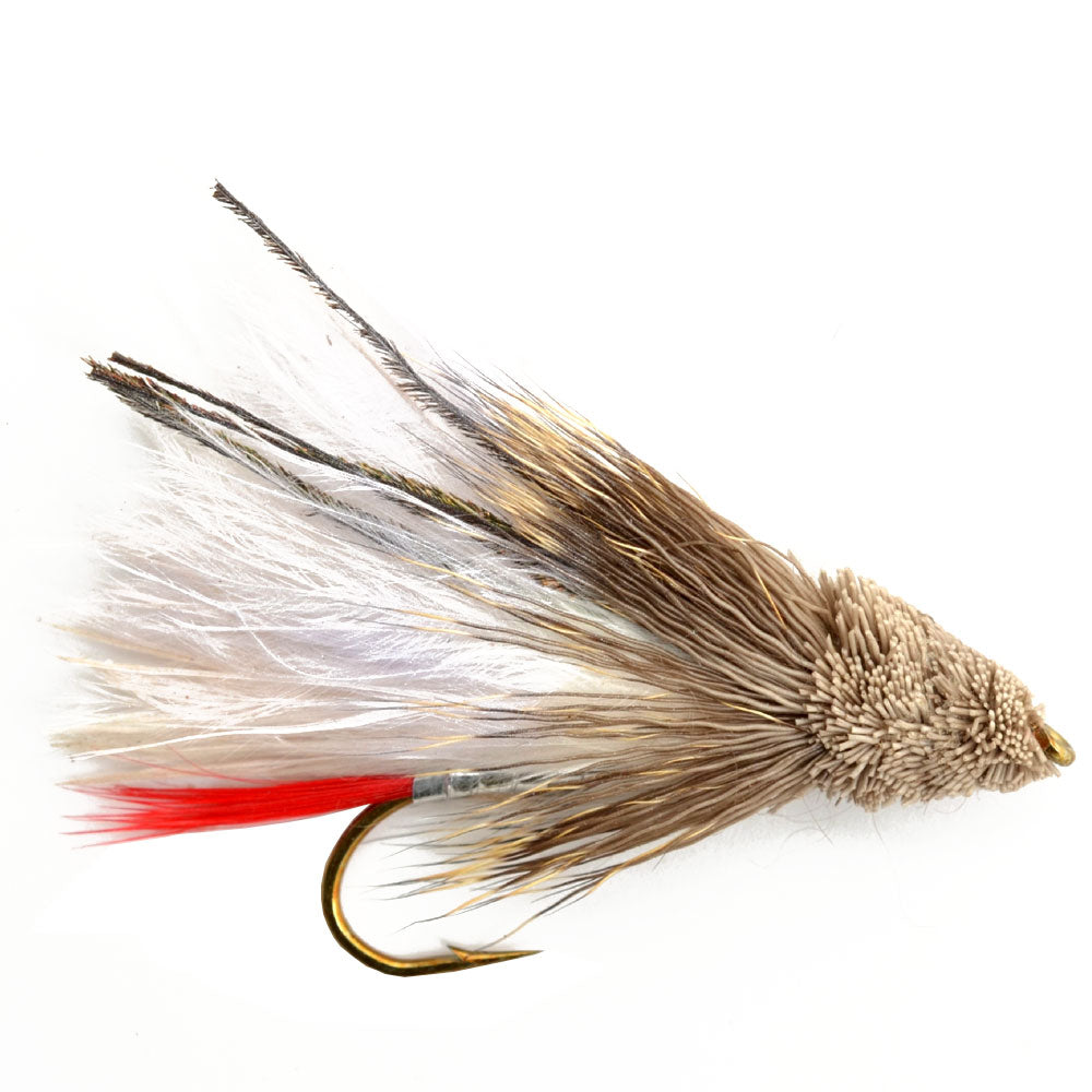 White Marabou Muddler Minnow Streamer Flies - 4 Fly Fishing Flies - Ho ...