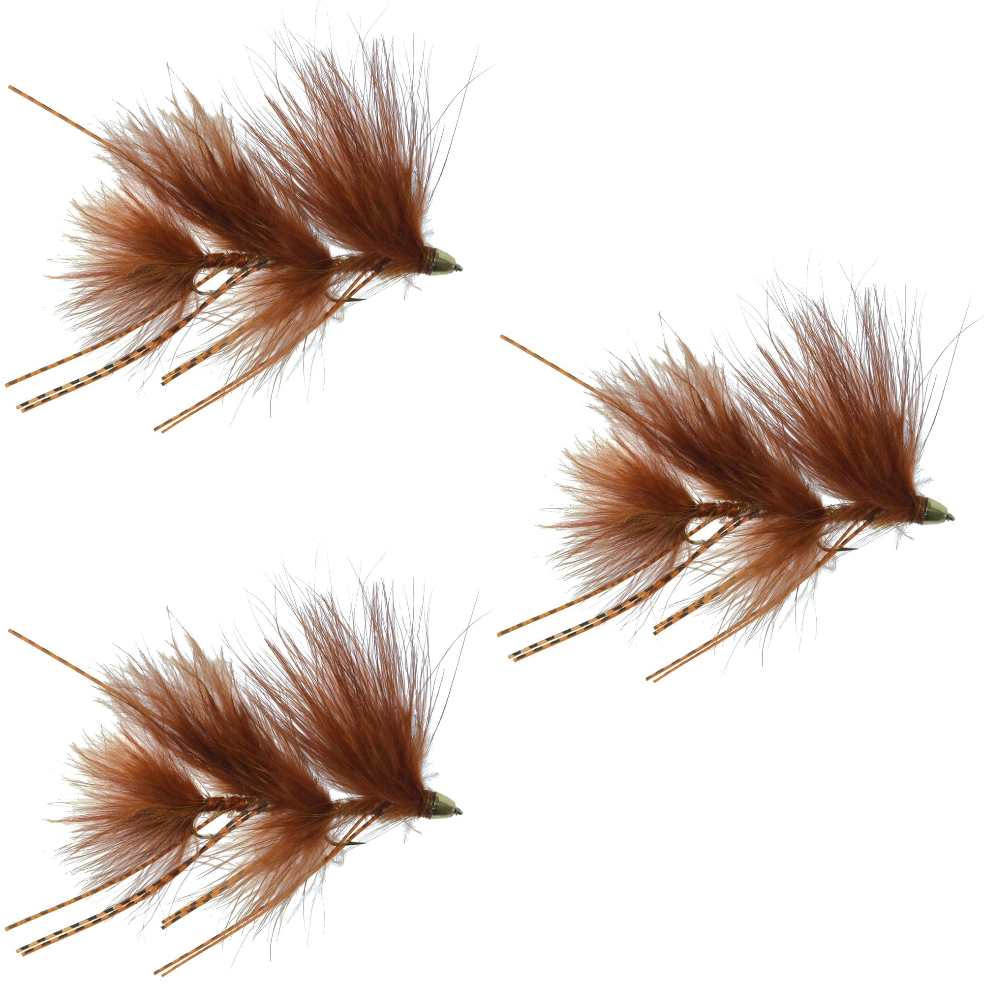 Circus Peanut Envy Streamer Brown - Size 6 - Articulated - Set of 3 ...