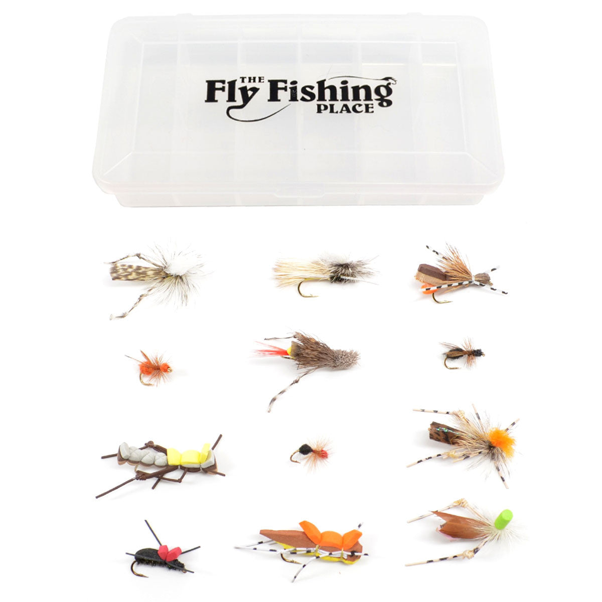 Trout Fly Assortment - Essential Terrestrials Fly Fishing Flies Collec ...