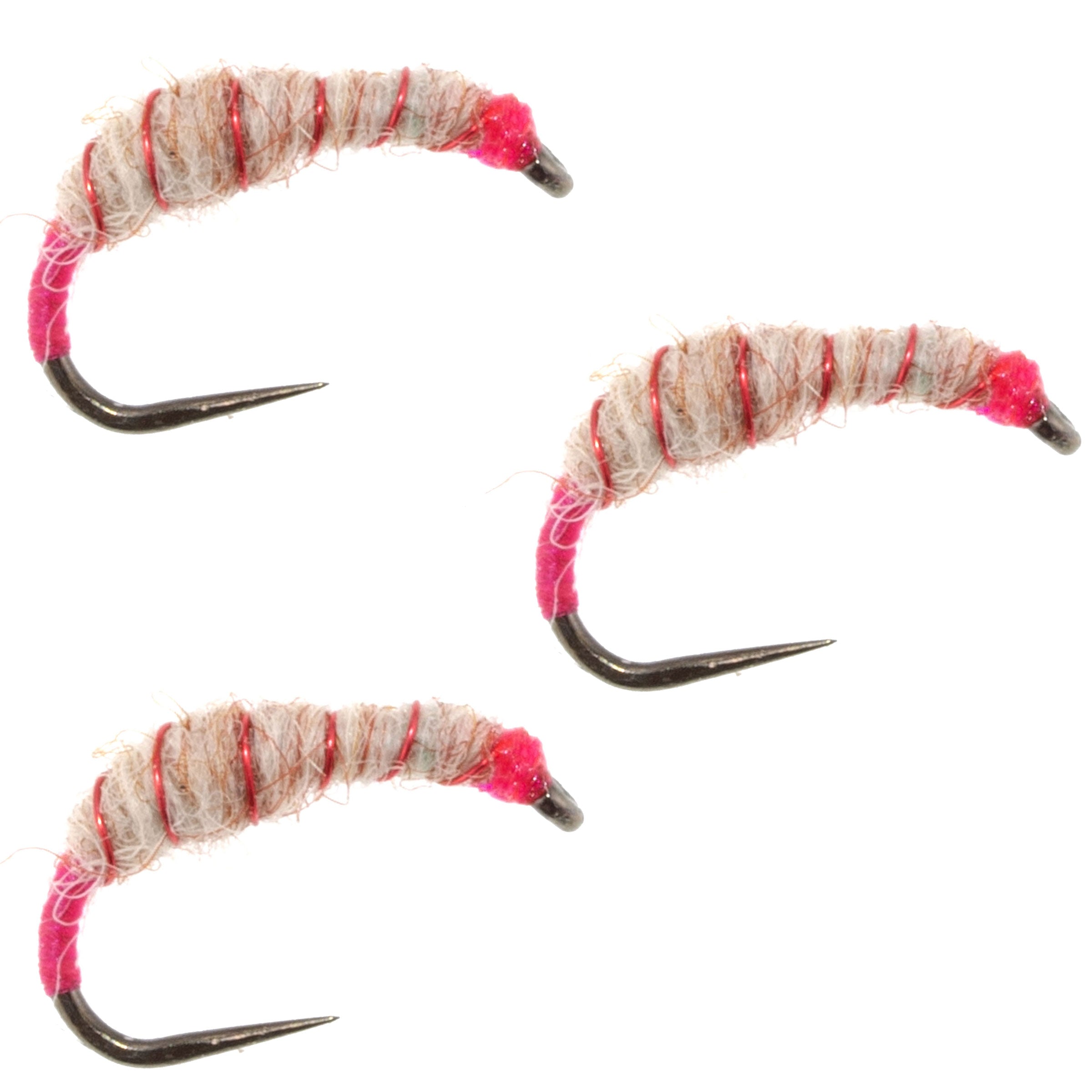 3 Pack Utah Killer Bug - Tenkara Flies - Size 14 – Wasatch Tenkara Rods
