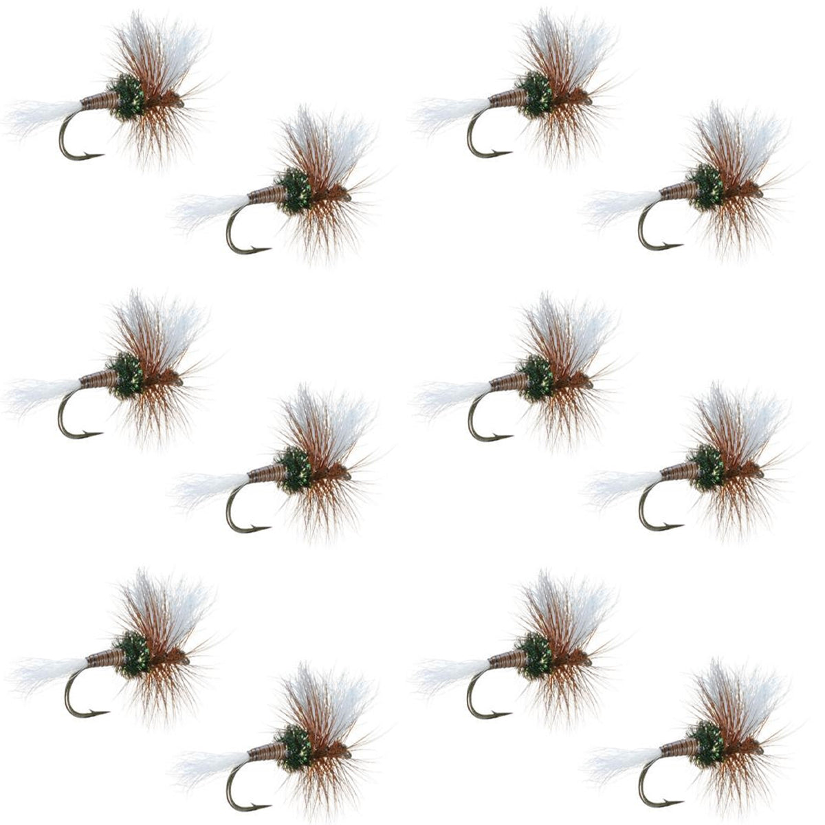 H & L Variant Classic Dry Fly - 1 Dozen Flies Hook Size 12 – Wasatch ...